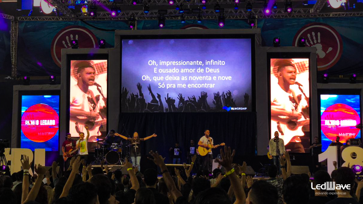 Painel de LED para igrejas - LedWave