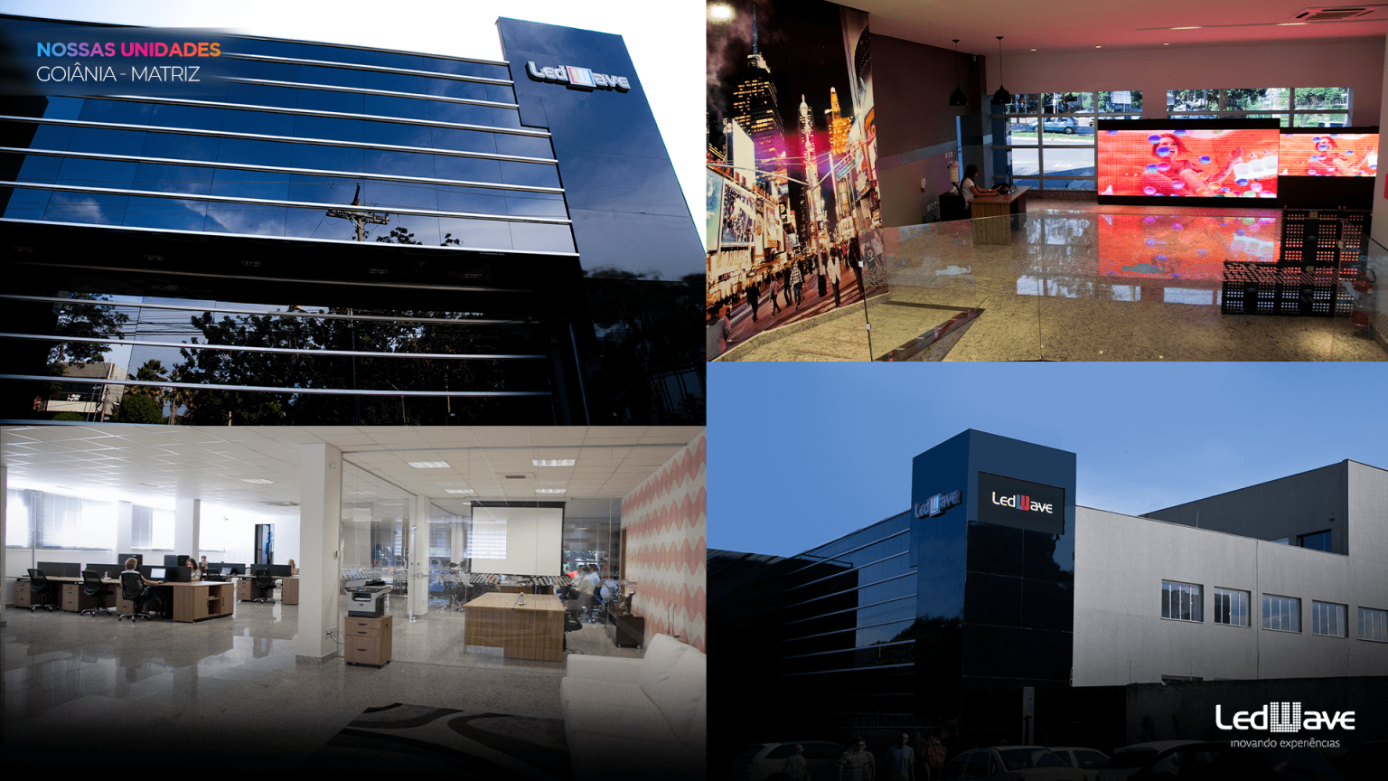 Painel de LED para propaganda outdoor - LedWave