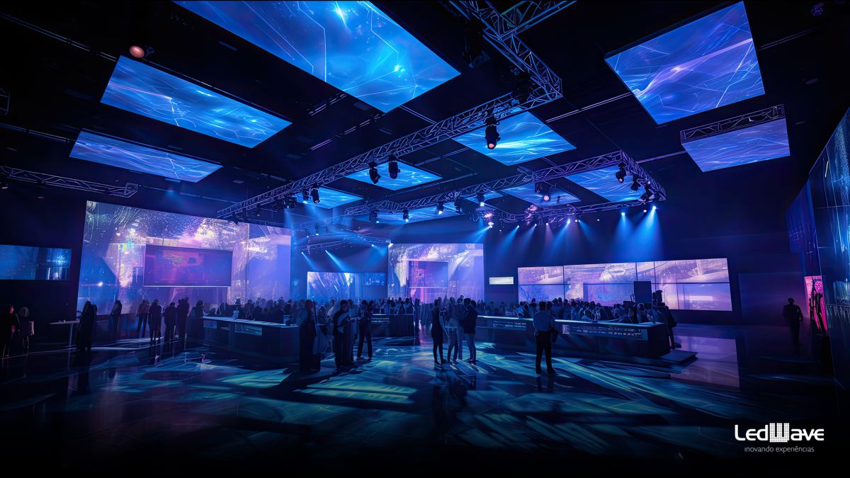 Painel para fotos em eventos - LedWave